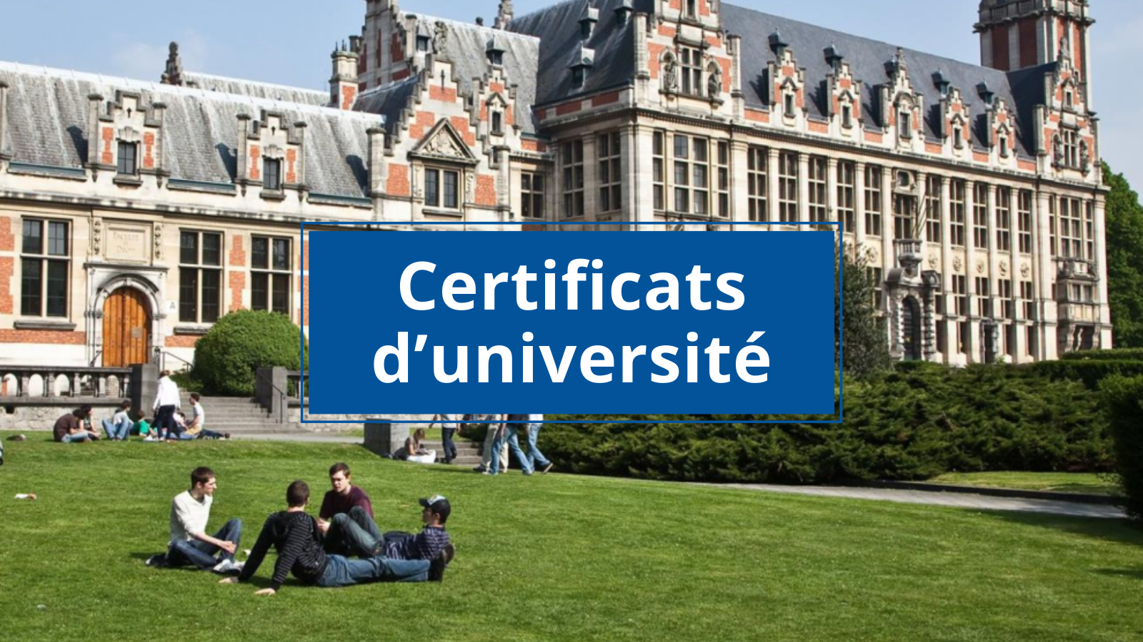 Procédure d’inscription à des Certificats d’Université - Formation Continue